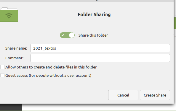Cómo compartir archivos en red entre Linux Mint y Windows (usando Samba) | Arquitectura contable